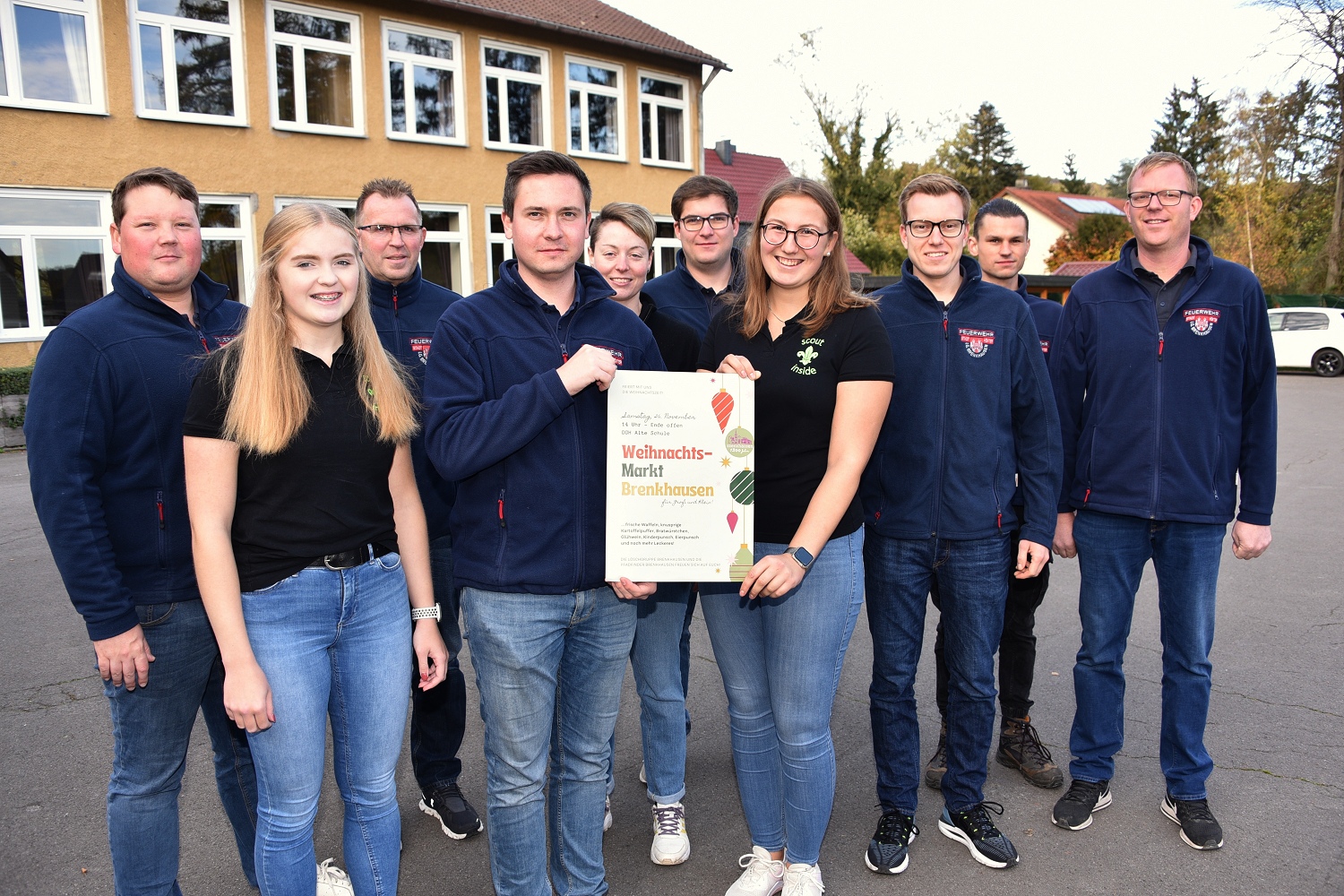 Kleinster aber wohl gemütlichster Weihnachtsmarkt zur 1200-Jahrfeier in ...